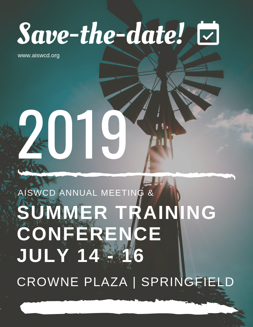 Annual Meeting Save The Date Flyer AISWCD